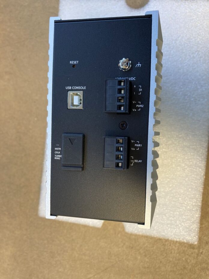 Moxa EDS-G516E-4GSFP Managed Full Gigabit Switch mit SFP für LwL ...